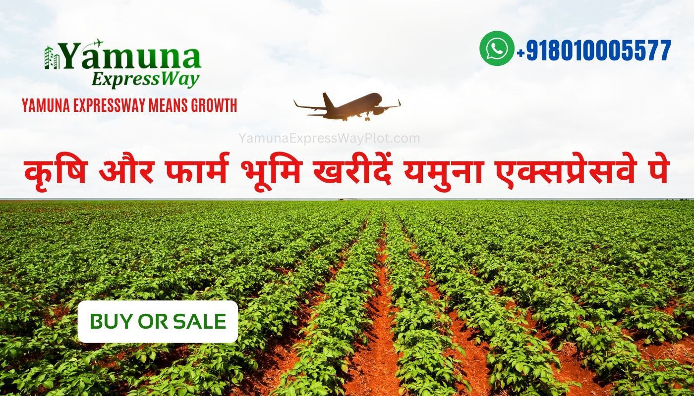 Farm & Agricultural Land in Etmadpur, Agra - Yamuna Expressway Plots