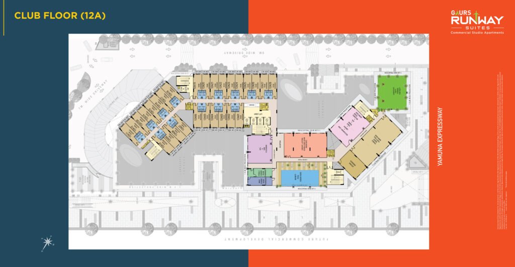 GAURS RUNWAY SUITES - Yamuna Expressway Plots