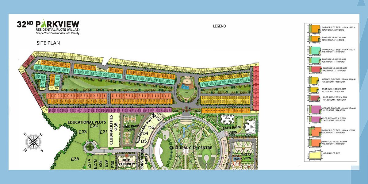 32nd PARKVIEW - Yamuna ExpressWay Plots